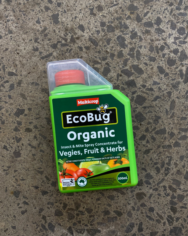 Multicrop EcoBug Organic Insect + Mite spray concentrate 500ml